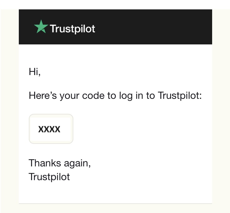 Change or reset your Trustpilot user account password